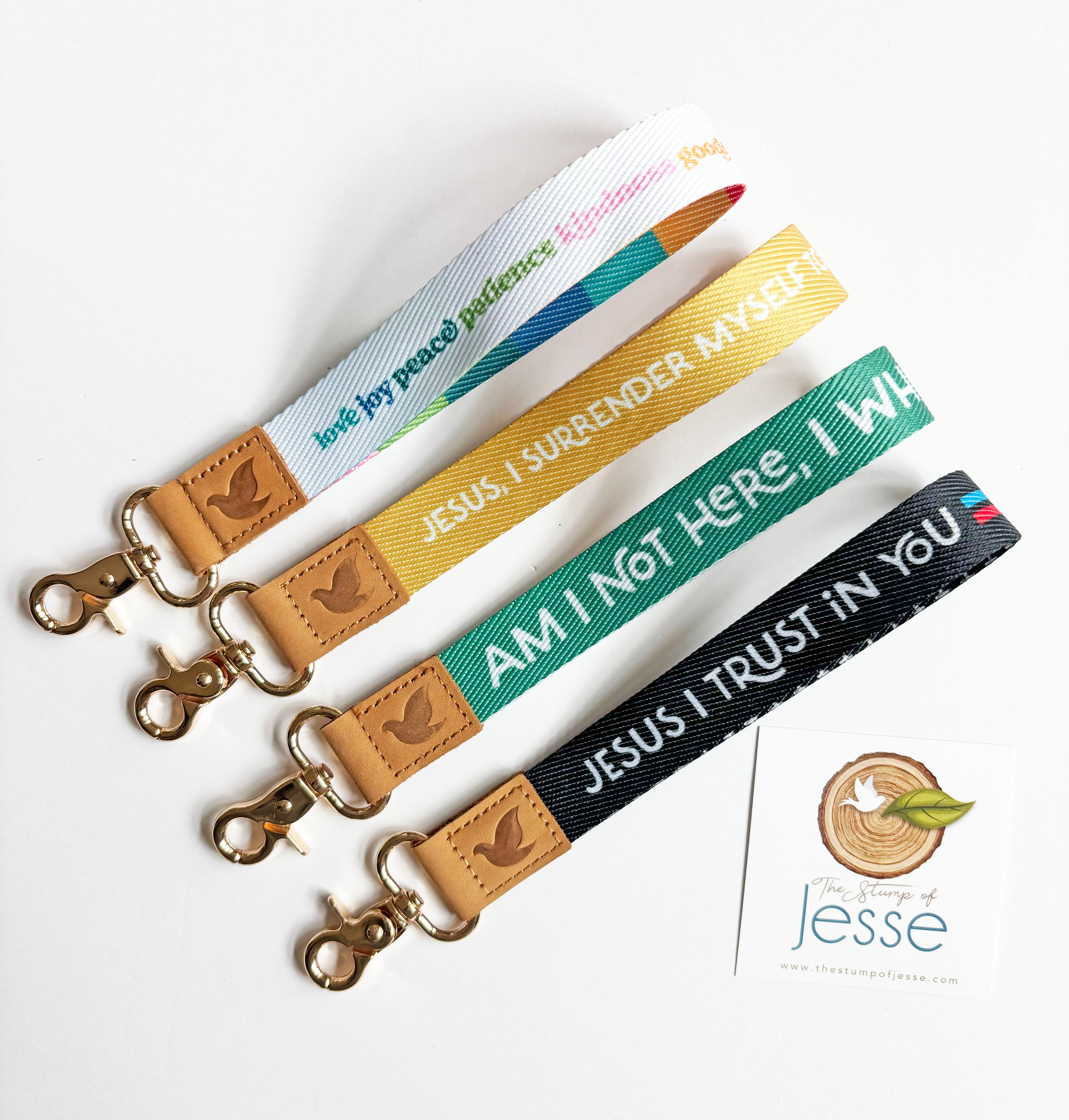 Catholic wristlets keychains – The Stump of Jesse