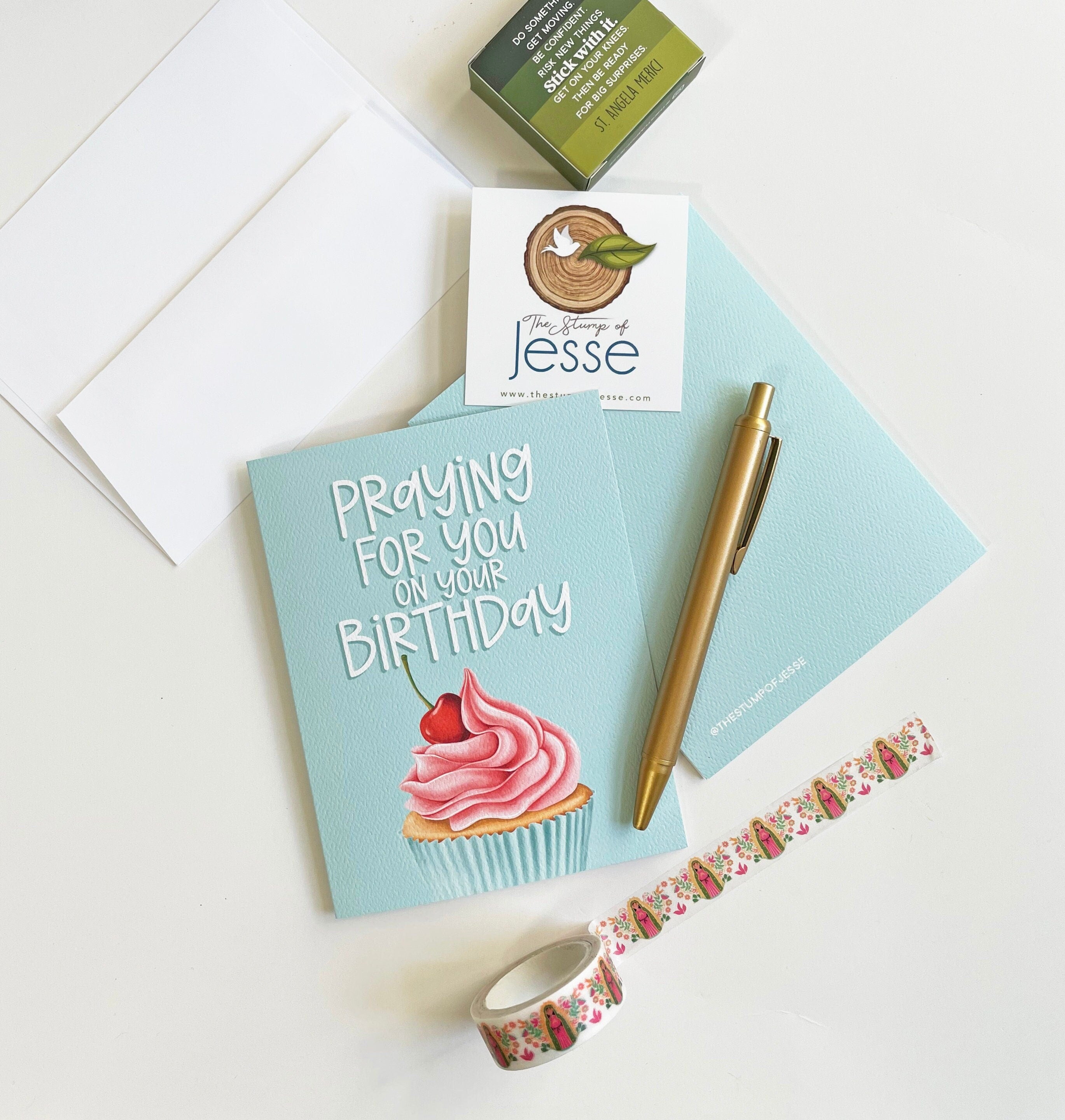 Praying for You on your Birthday Greeting Card – The Stump of Jesse